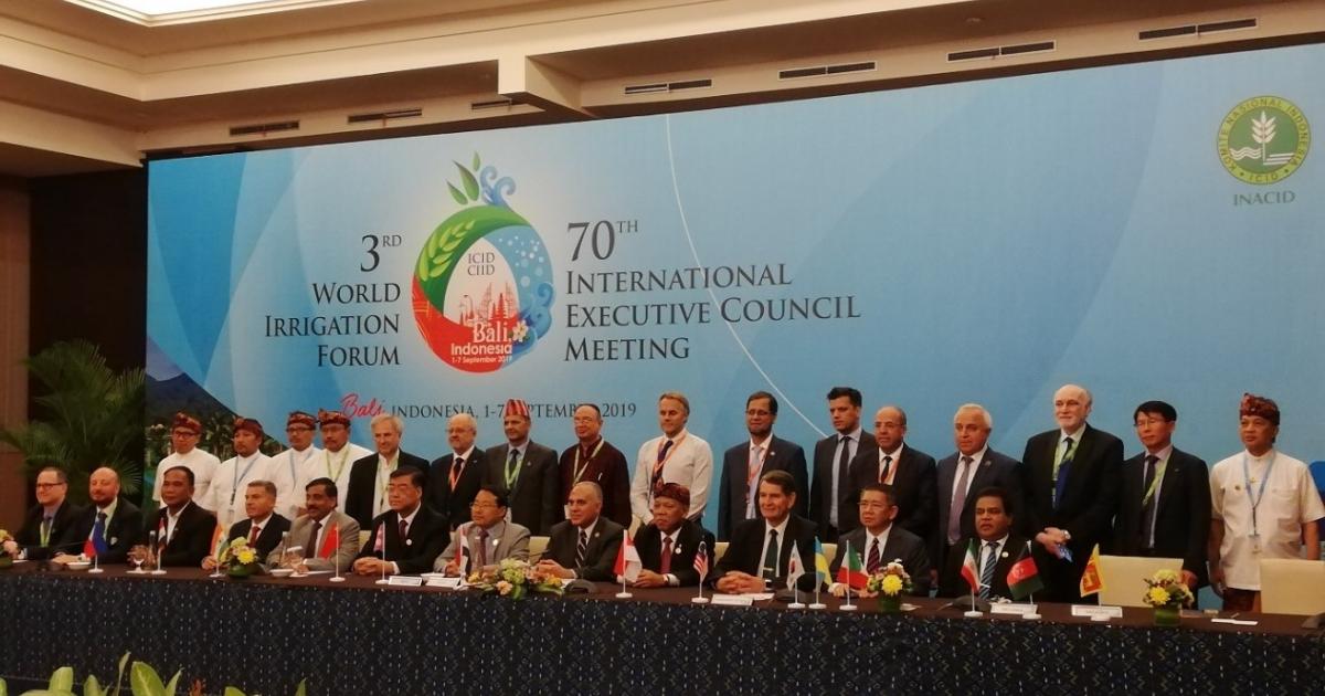 Indonesia hosted the third World Irrigation Forum 2019 | Regional Hub ...