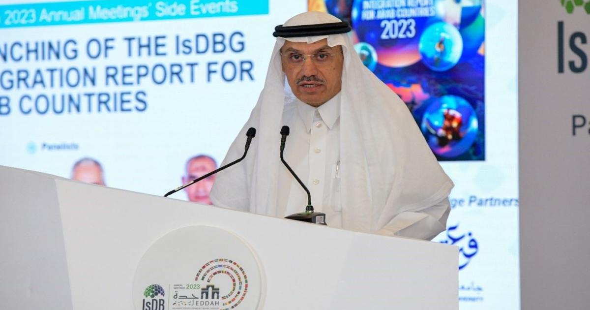 IsDB Group Launches Arab Integration Report during 2023 Annual Meetings ...