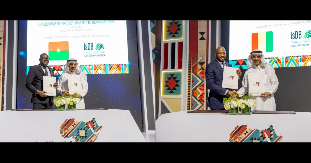 IsDB Inks Agreements with Burkina Faso and Guinea to Boost Water ...