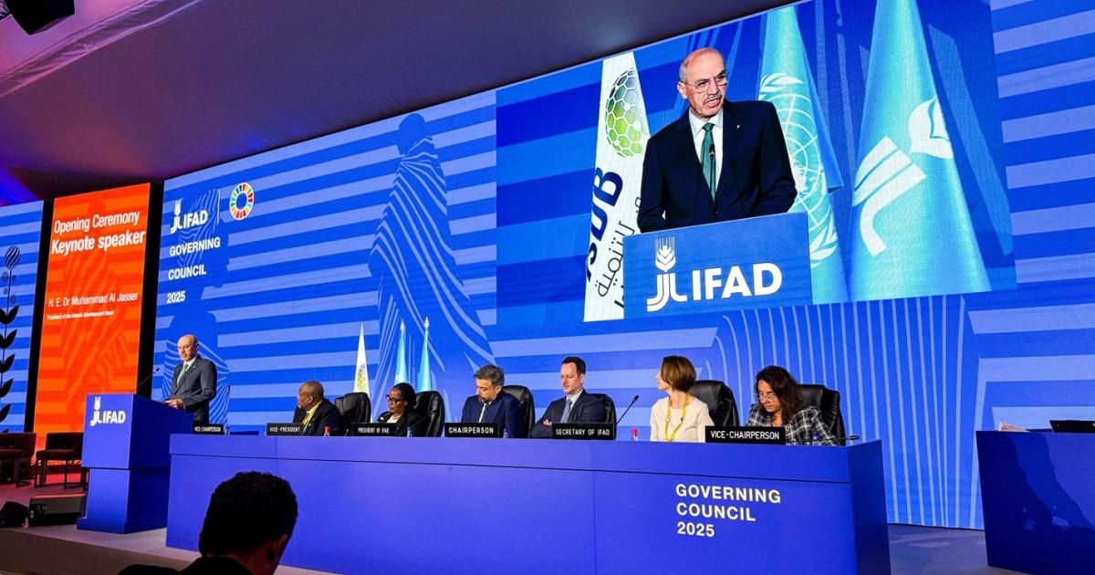 IsDB President Addresses the 48th IFAD Governing Council in Rome ...