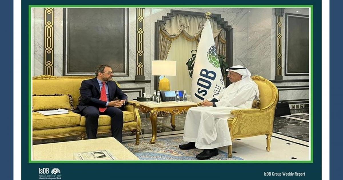 IsDB President Dr. Al Jasser Engages in Productive Meeting with Italian ...