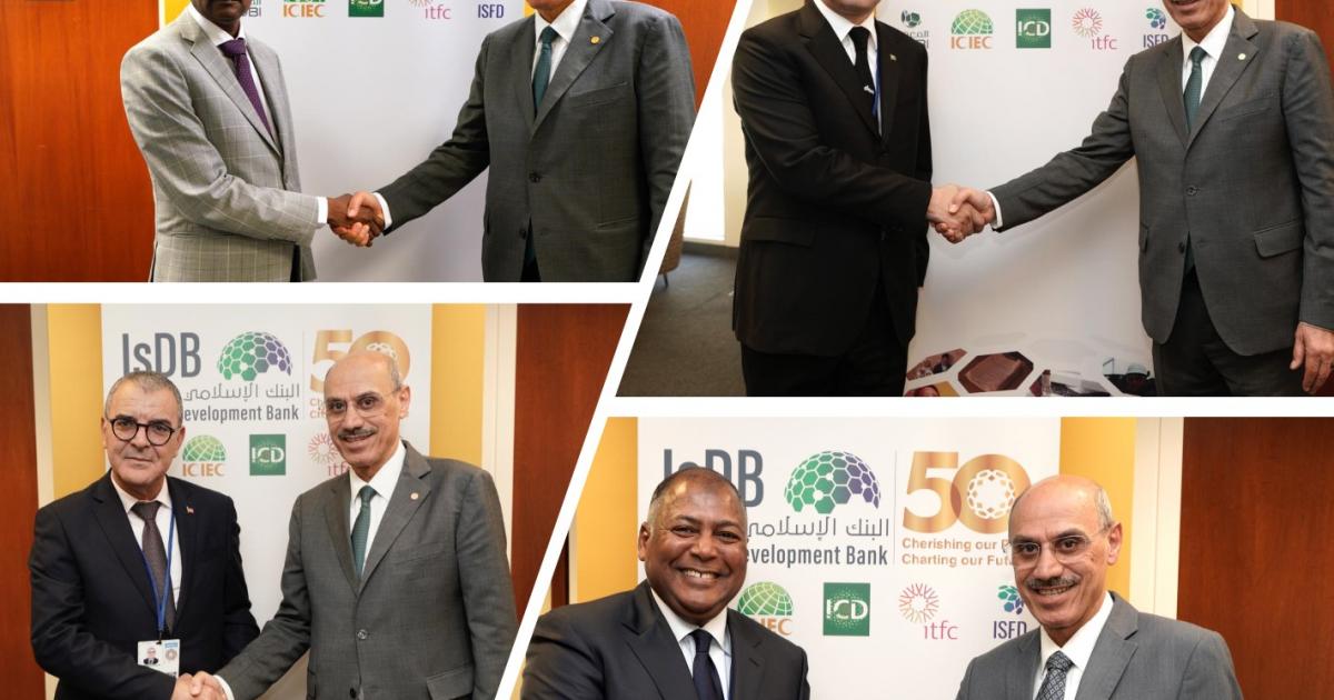 IsDB President Holds Strategic Meetings During 2024 IMF and World Bank ...